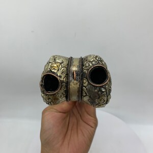 12 Inches Long Kangling Made of Bone and Metal. Chod Bone Trumpet ...