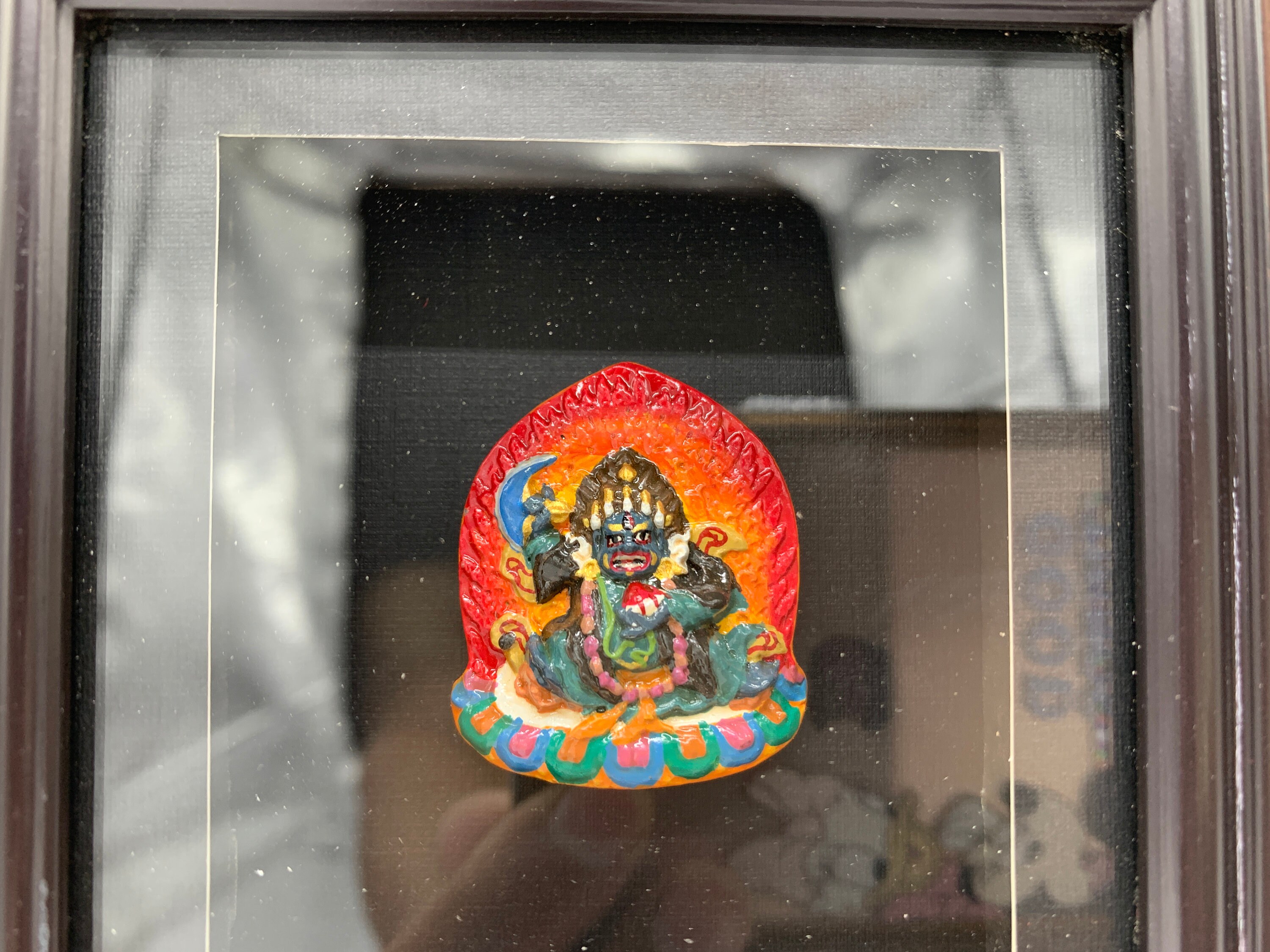 Colorful Mahakala Bernagchen Tsatsa. Made by Kagyu - Etsy