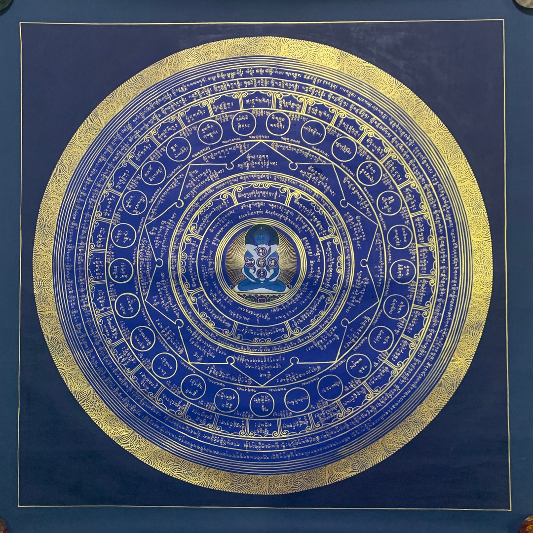 Mandala of Hundred Peaceful and Wrathful Deities From Longchen ...