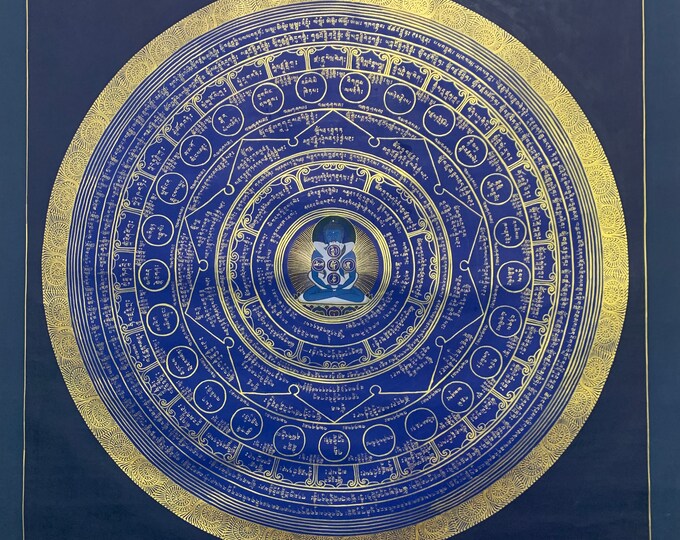 Mandala of Hundred Peaceful and Wrathful Deities From Longchen ...