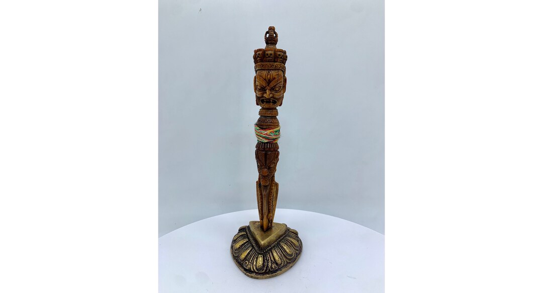 Hand Carved Dorje Phurba. Rare Phurba on Bone. Consecrated Phurba ...