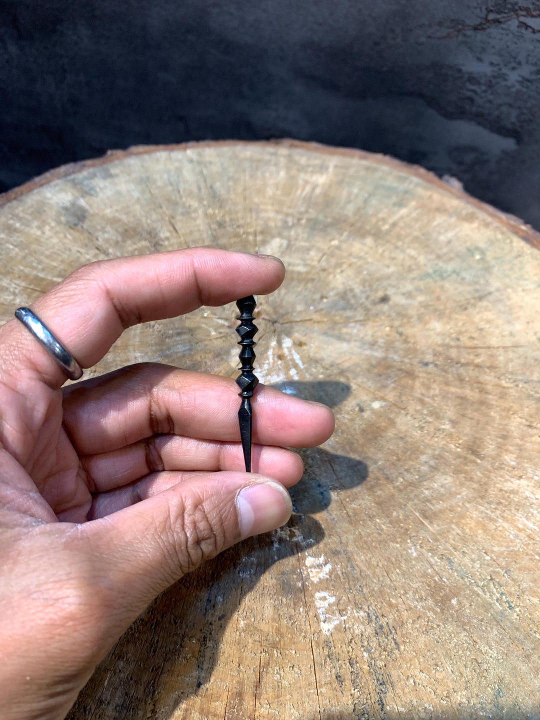Pure Thangthong Gyalpo Iron Phurba. Hand Made Rare Iron Phurba. Phurba ...