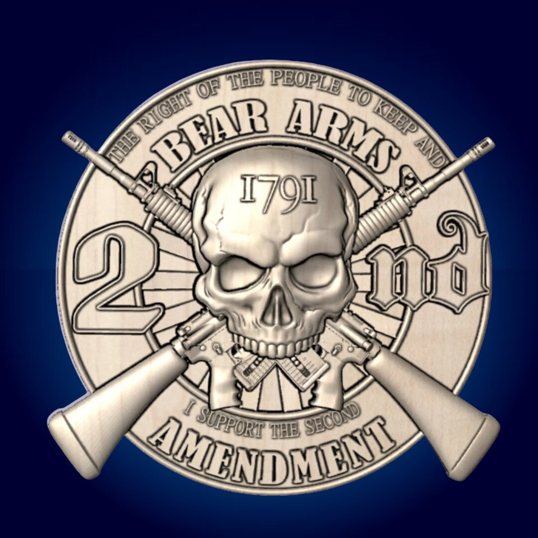 2nd,amendment,skull,freedom,hero,patriot,3d CNC Router Files, 3d Stl ...