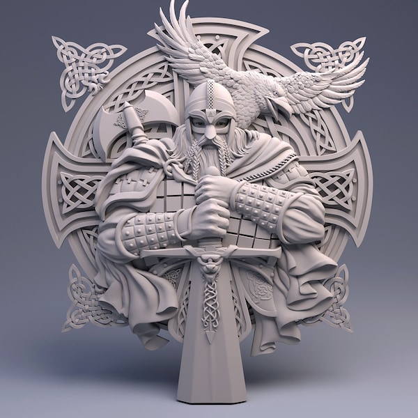 Viking Stl File for Cnc - Etsy