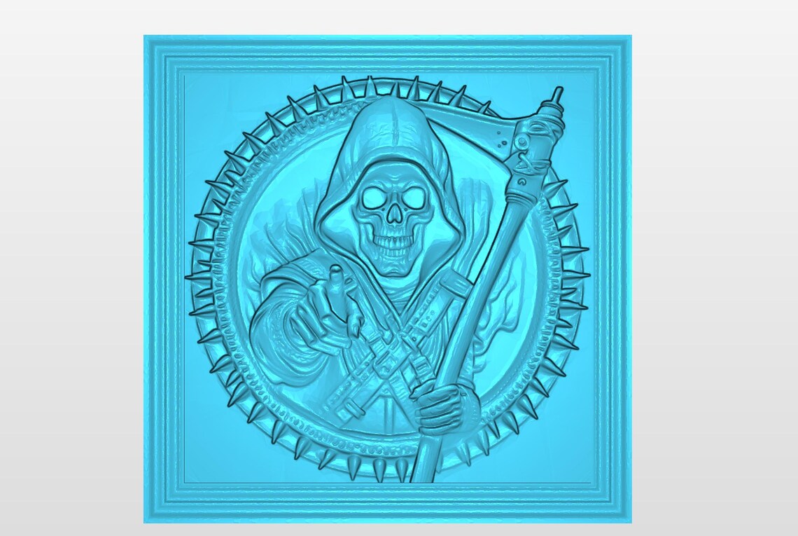 Reaper 3D Model: CNC Router Files (STL) - Etsy