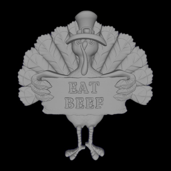 Turkey Stl File - Etsy