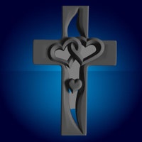 3D Stl Digital File for Faith Cross Handle - Etsy