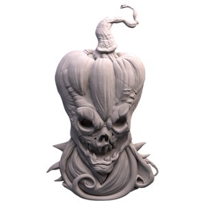 Pumpkin Head 3D CNC Router Files, 3d Stl File, Vectric,aspire,easel ...