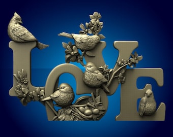 CNC Router Carving File | STL File for Cnc | Vcarve | Aspire | Easel ...