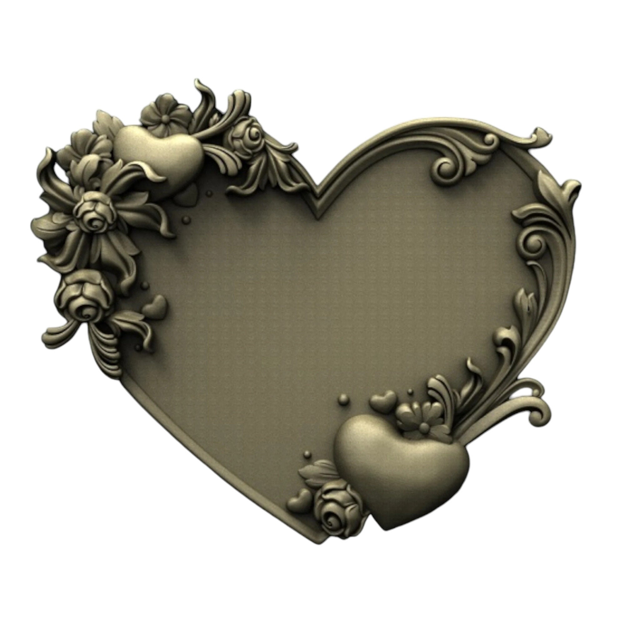 Valentine Heart 3D STL File: CNC Router Cut Files (digital Download) - Etsy