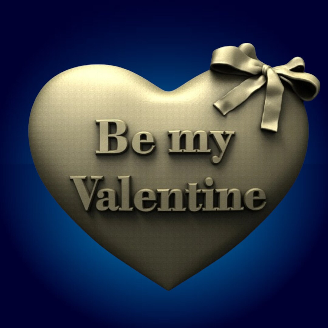 Valentine Heart 3D CNC Router Files, 3d Stl File, Vectric,aspire,easel ...