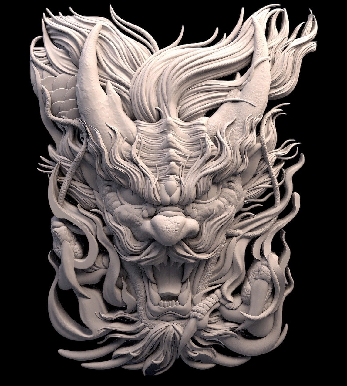 Dragon 3D STL Model: CNC Router Files (digital File) - Etsy