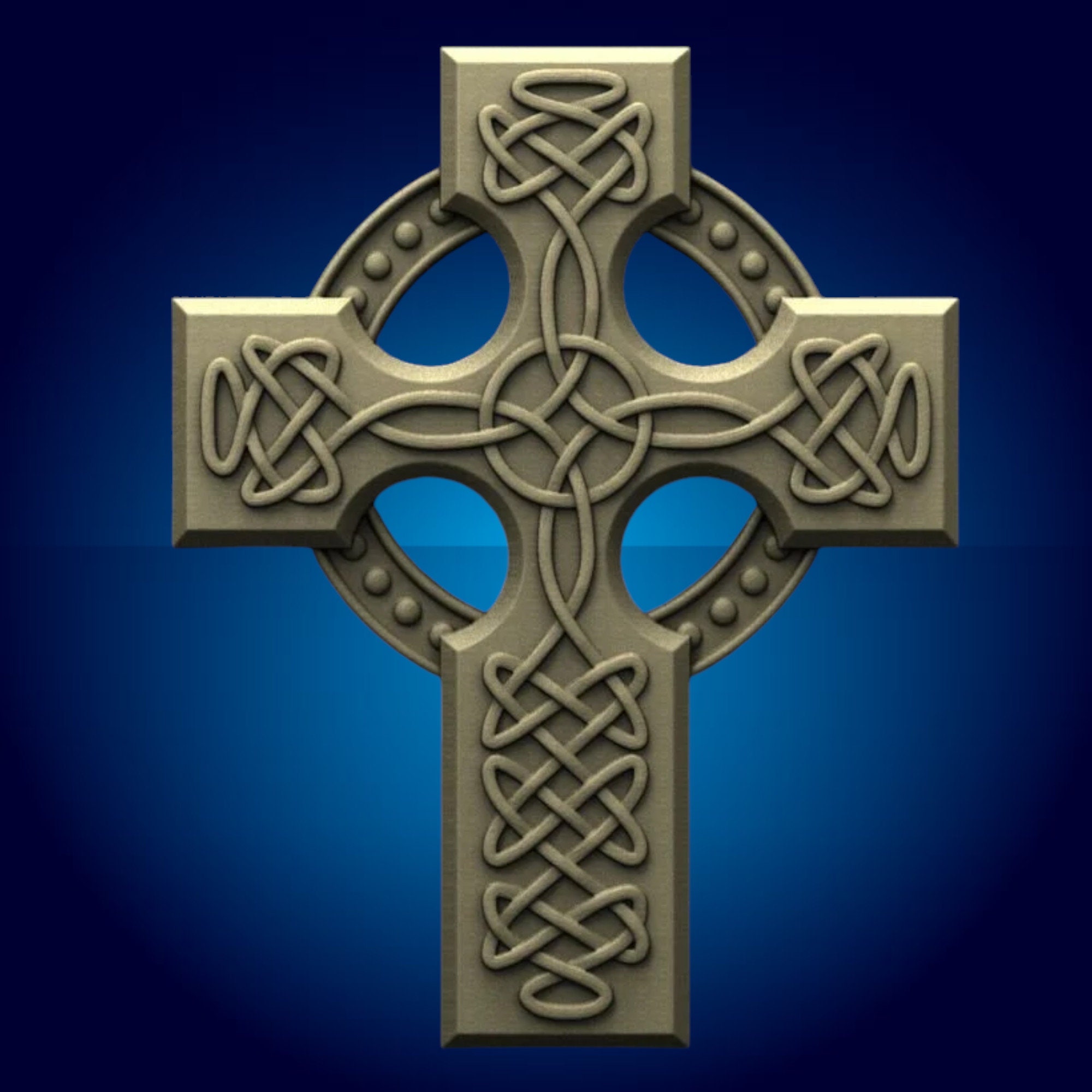 Celtic Cross 3D STL Model: CNC Router Files (bundle) - Etsy