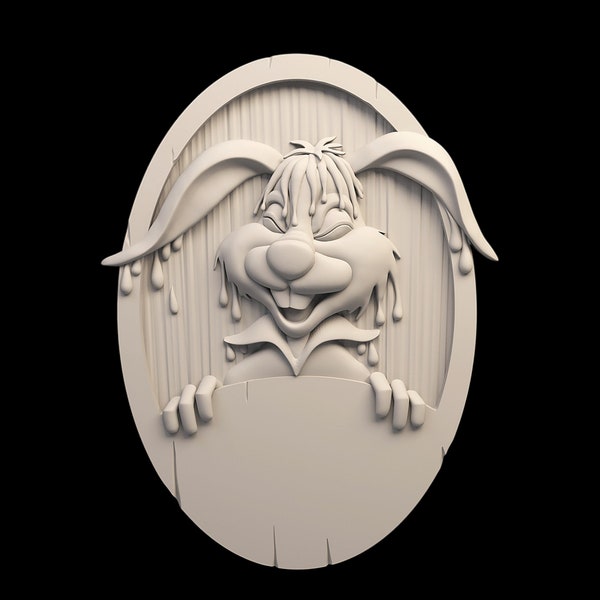 3d Stl Files Cnc Router Rabbit - Etsy