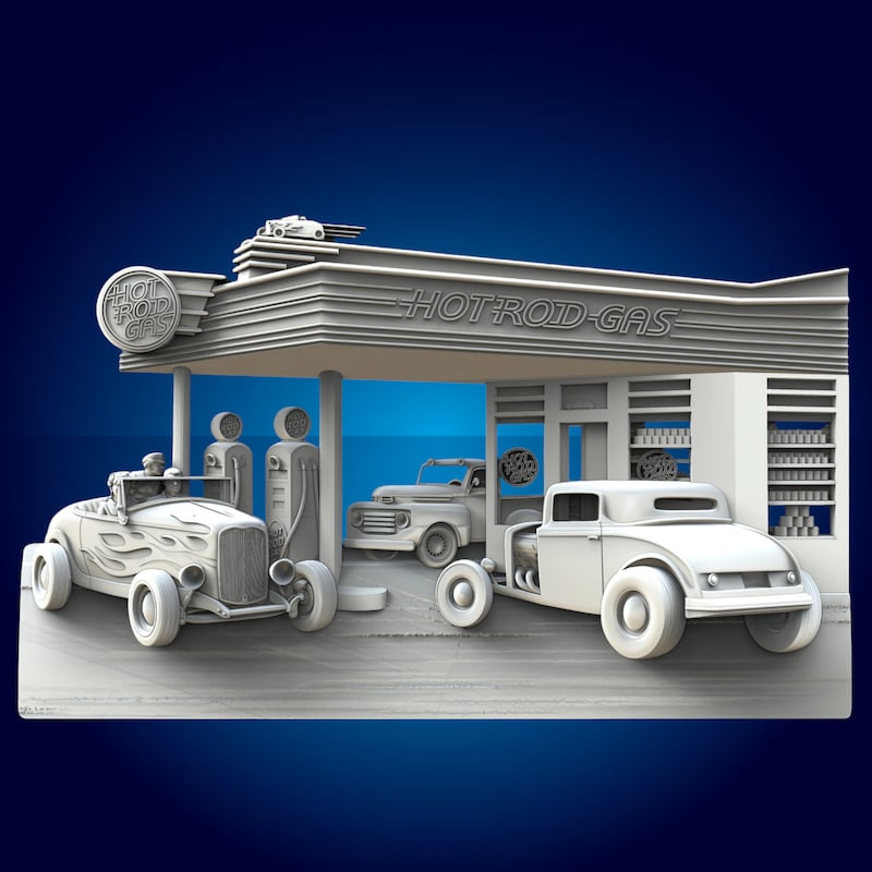 Hot Rod Gasser - Etsy Denmark