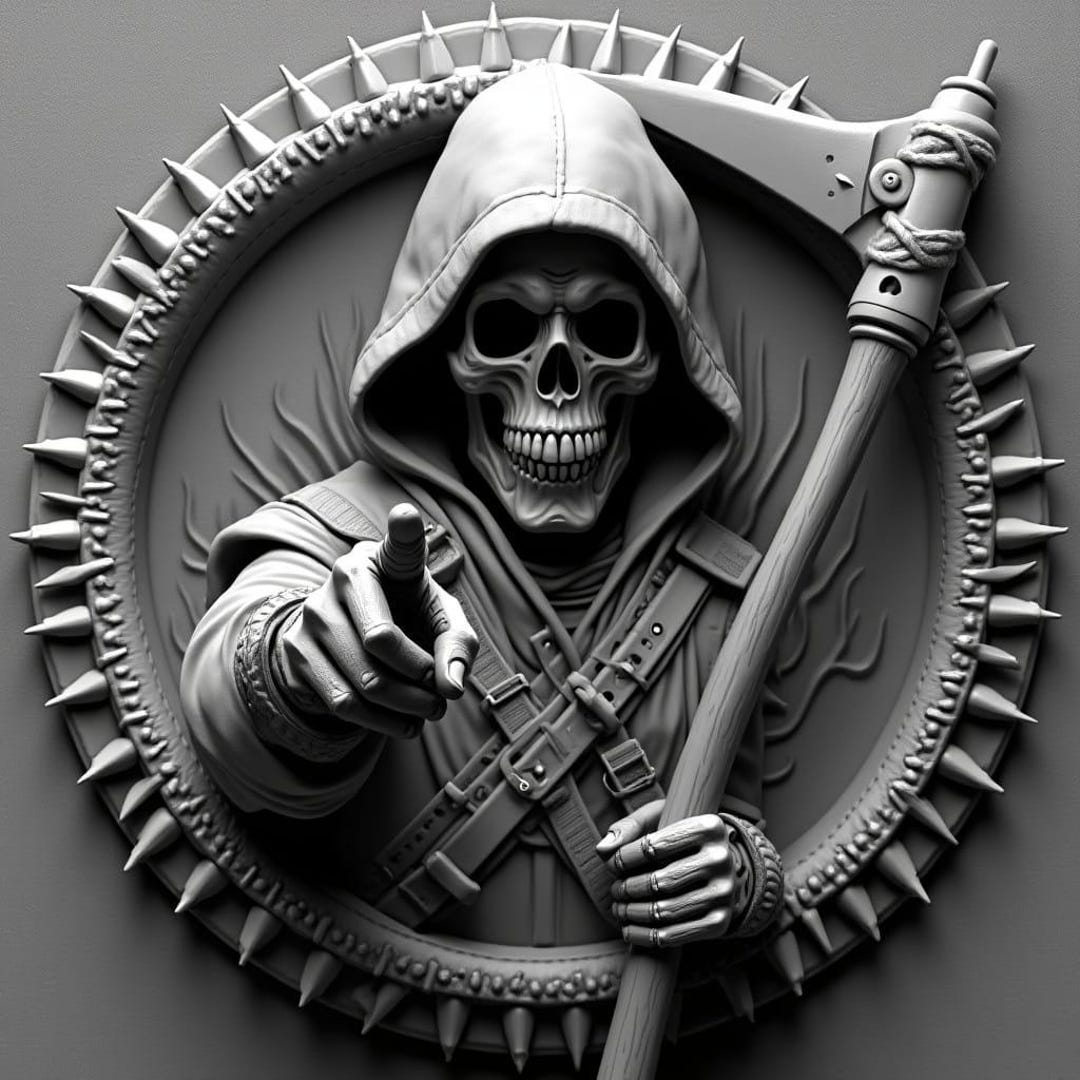 Reaper 3D Model: CNC Router Files (STL) - Etsy