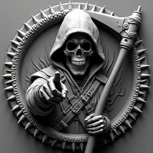 Reaper 3D Model: CNC Router Files (STL) - Etsy