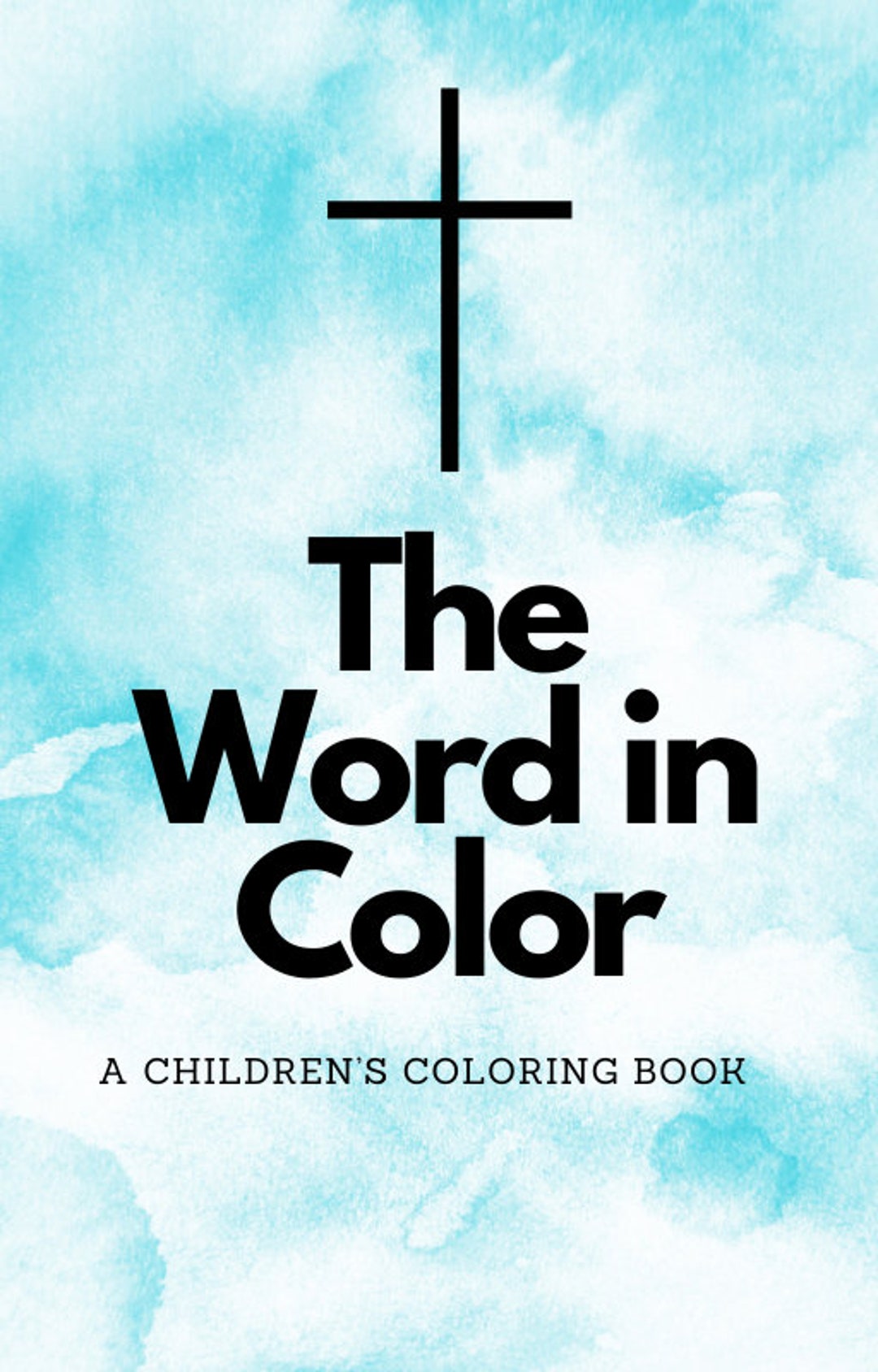 The Word in Color - Children's Coloring Book - Etsy