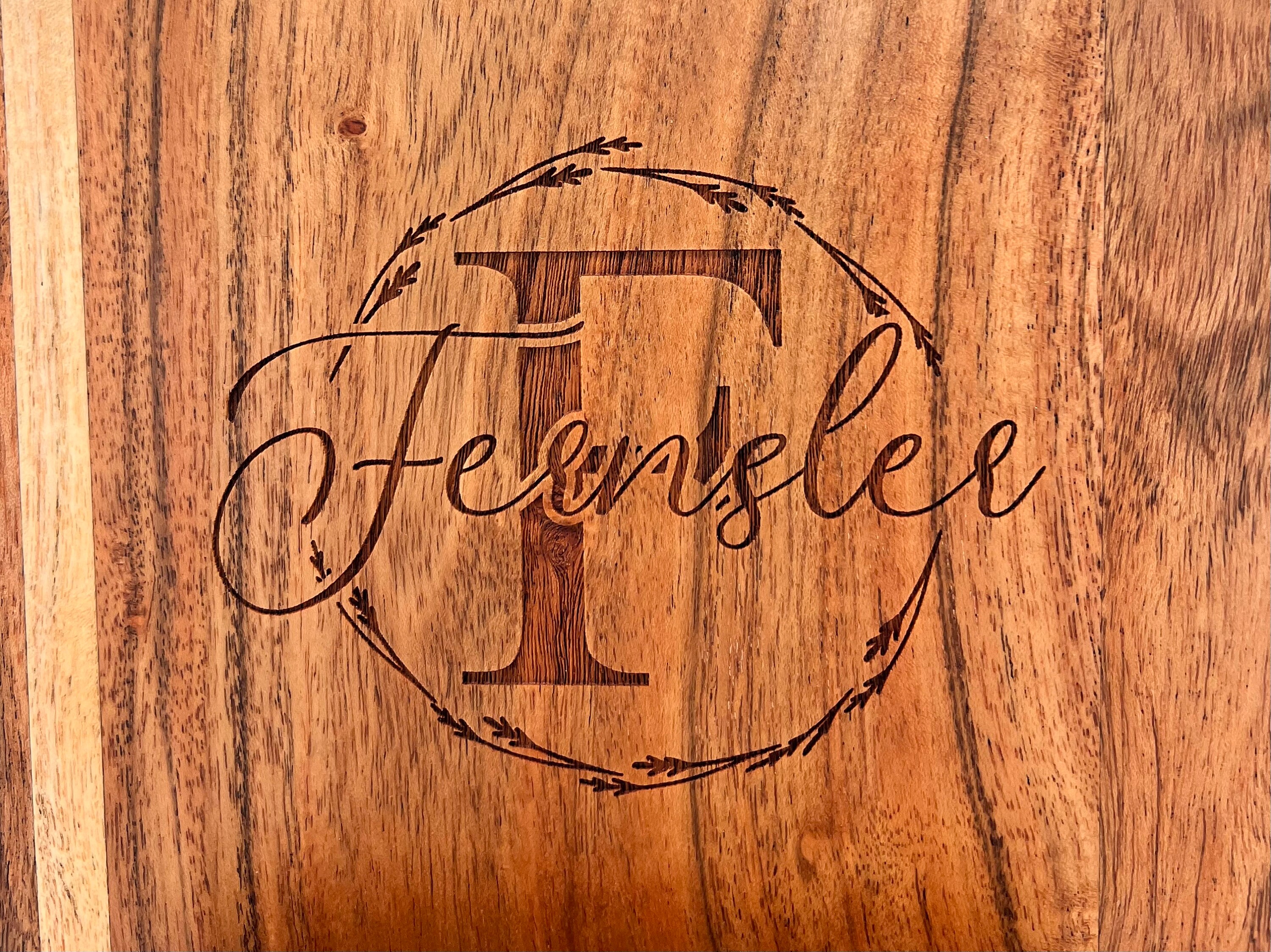 Personalized Monogrammed Acacia Wood Recipe Stand/tablet Stand - Etsy