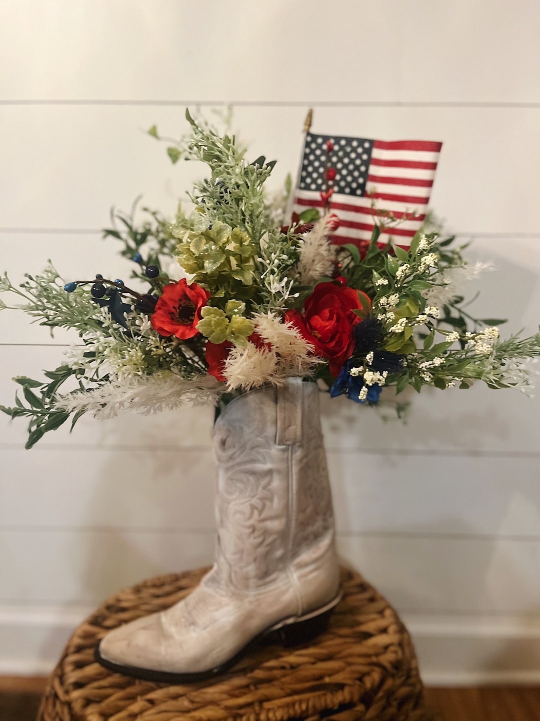 American Cowboy Boot Decor - Etsy