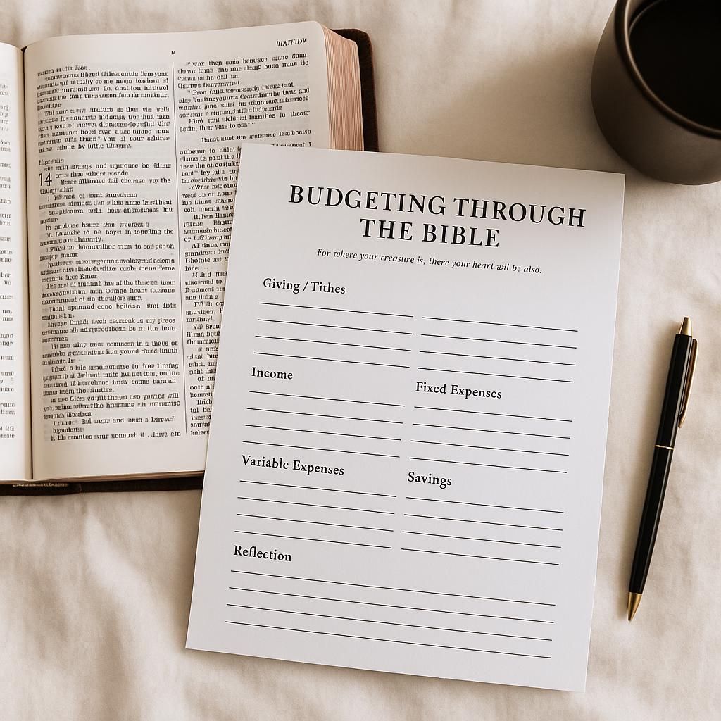 Faith & Finances for Women | Budgeting Through the Bible – Matthew ...