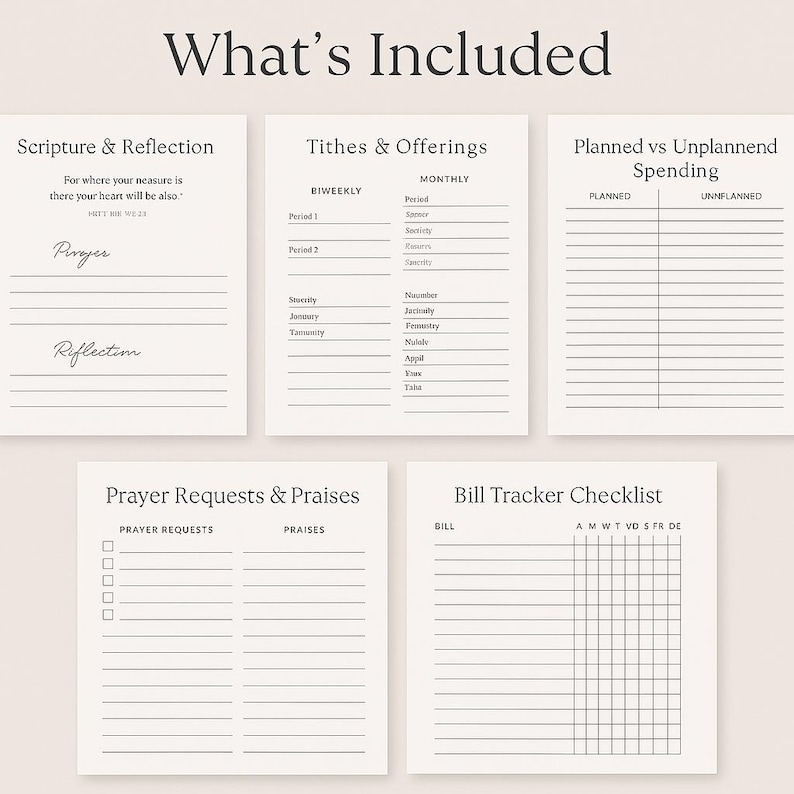 Faith & Finances for Women | Budgeting Through the Bible – Matthew ...