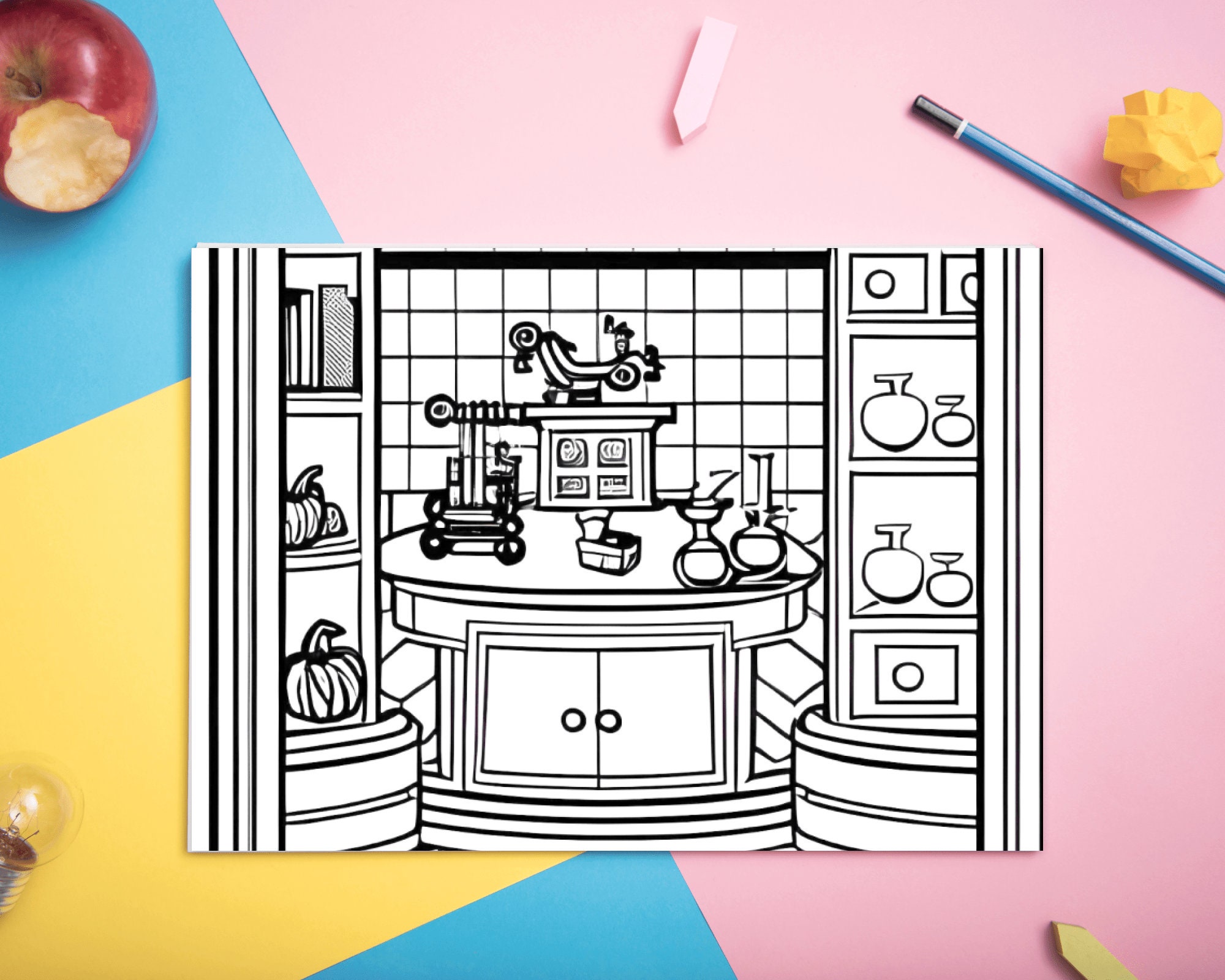 Spooky Halloween Coloring Book | Intricate Designs | Witch, Ghost ...