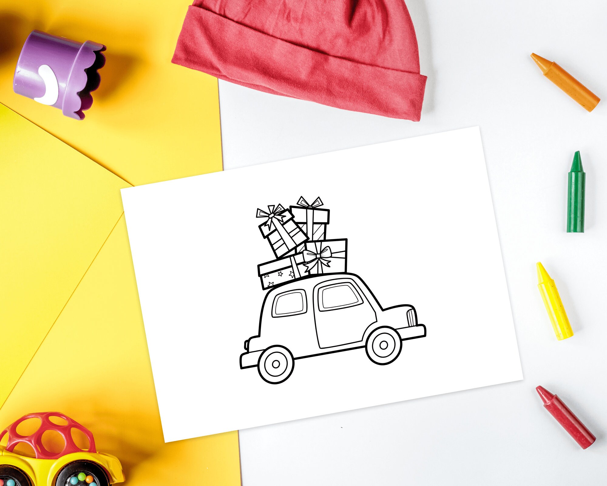 30 Basic Vehicle Theme Coloring Pages - Fun and Engaging Digital ...