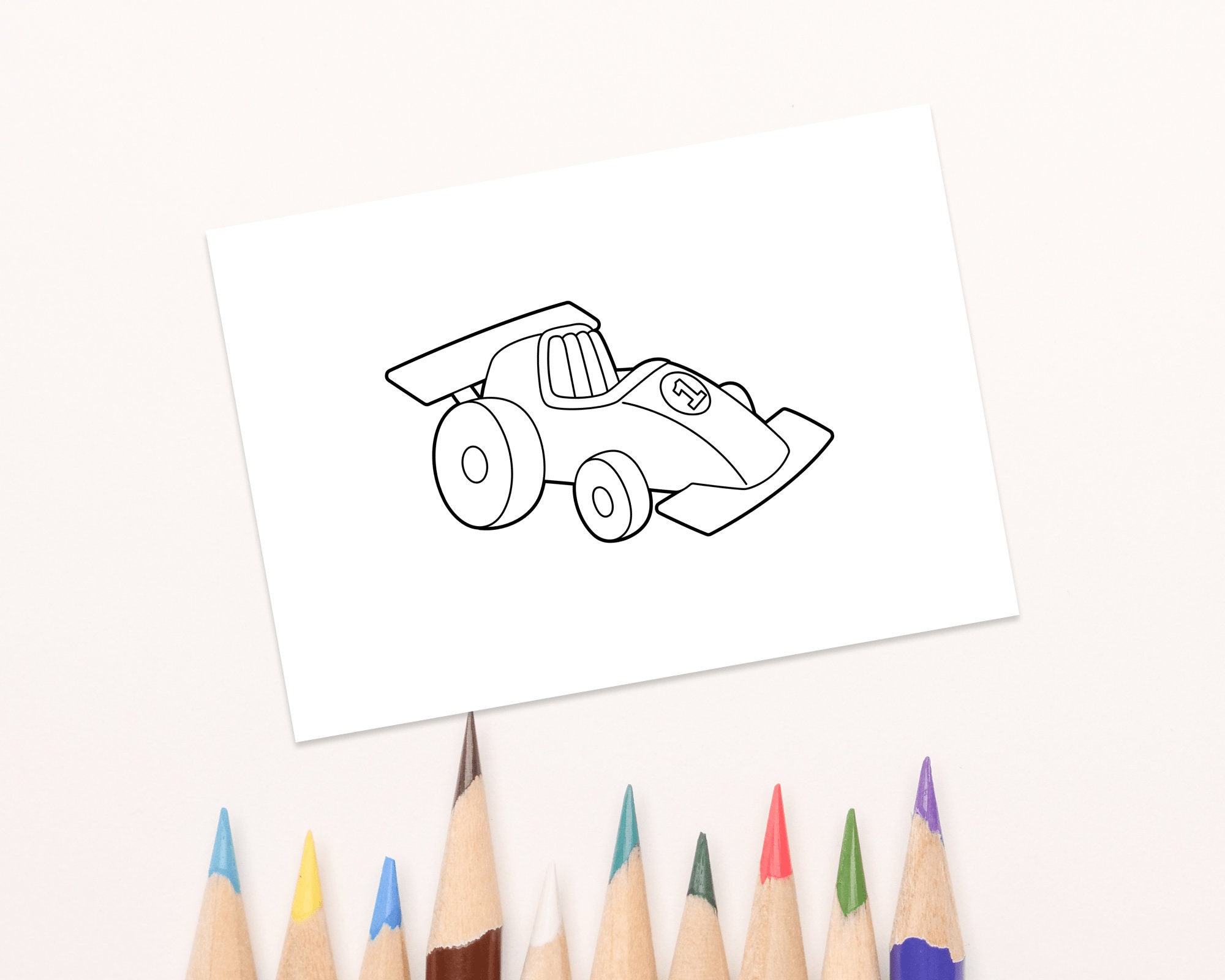 30 Basic Vehicle Theme Coloring Pages - Fun and Engaging Digital ...