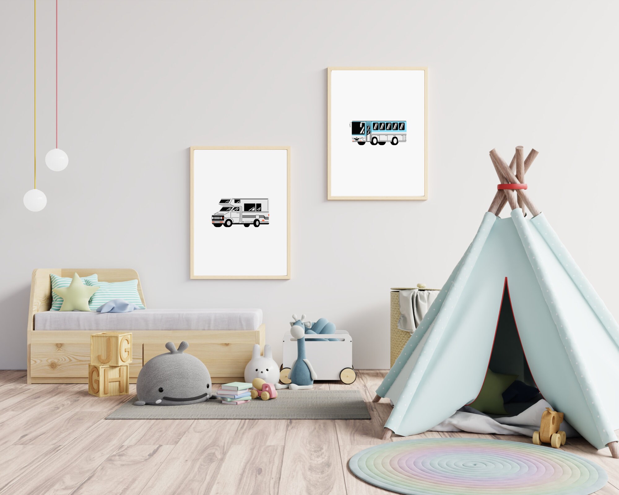 24 Transportation Posters - Perfect for Homeschooling, Montessori ...
