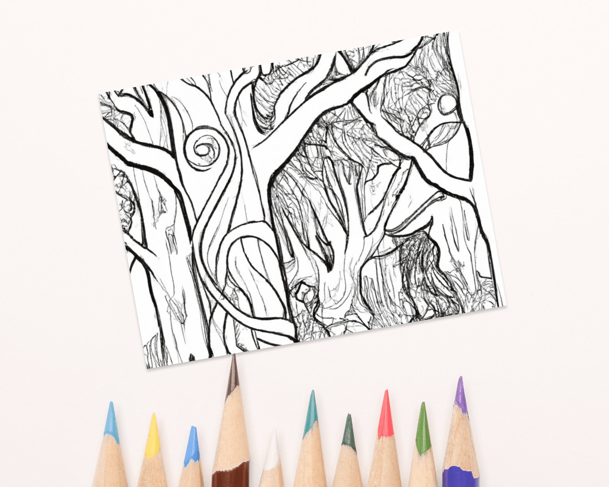 Spooky Halloween Coloring Book Intricate Designs Witch, Ghost, Haunted ...