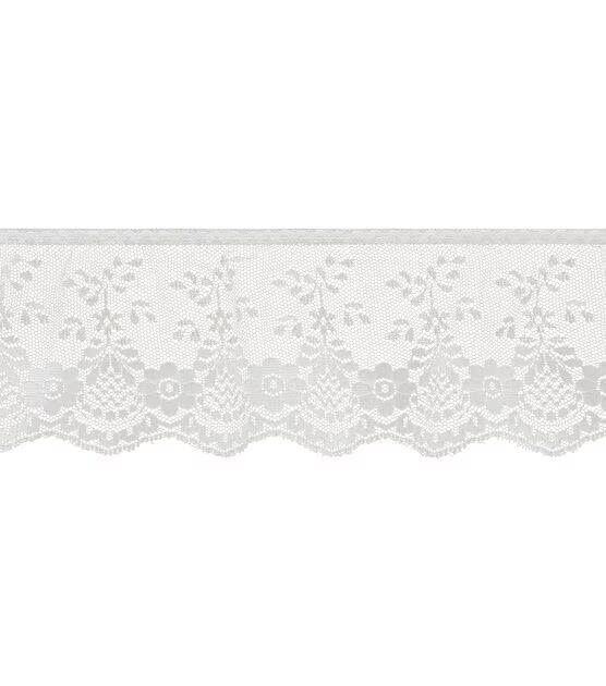 Simplicity 3.5 Inch Fancy Lace White Trim Sold by the Yard - New - Etsy