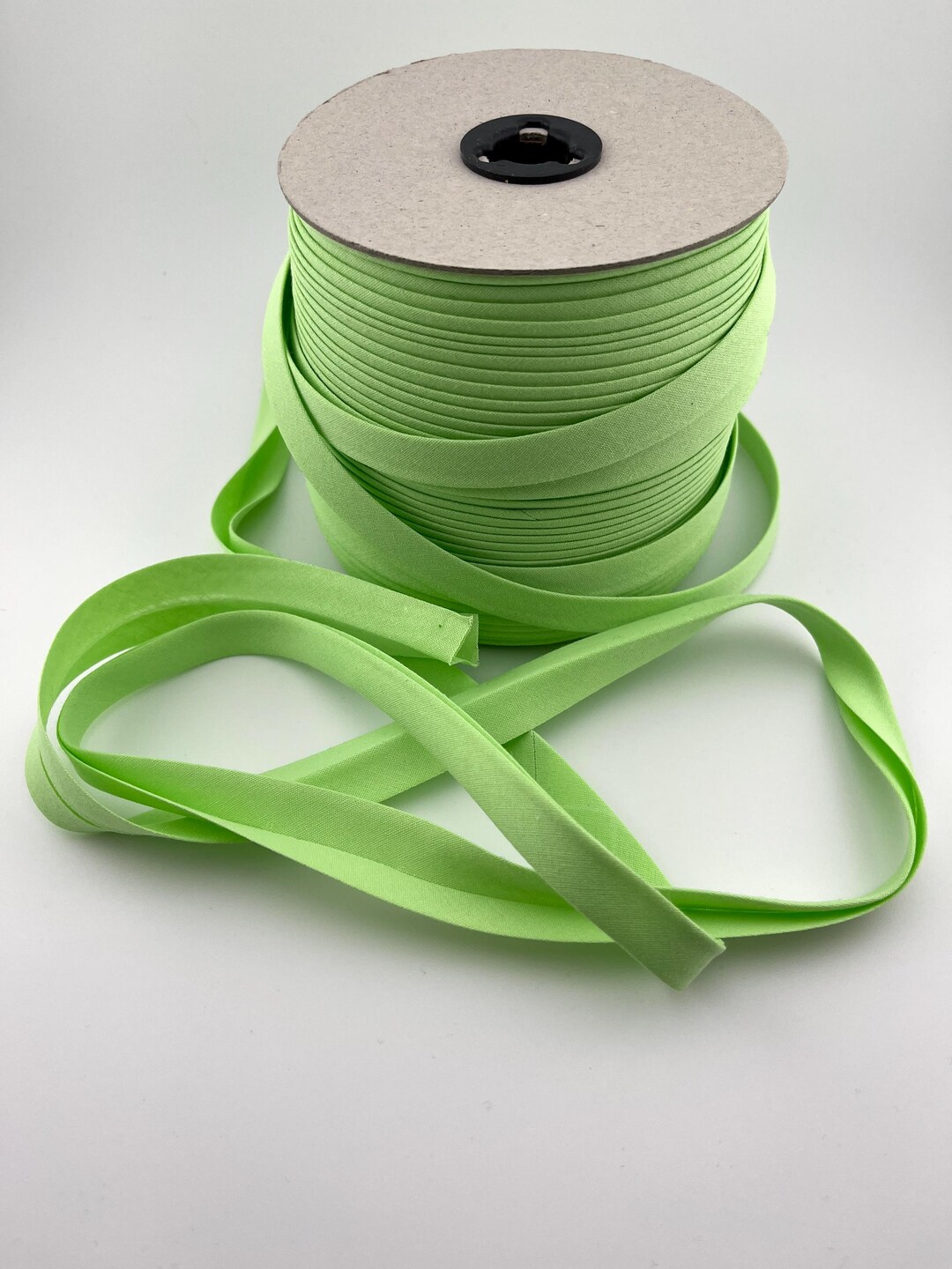 Bias Tape Mint - 1/2 Inch Double Fold Extra Wide - Sold in 10 Yard ...