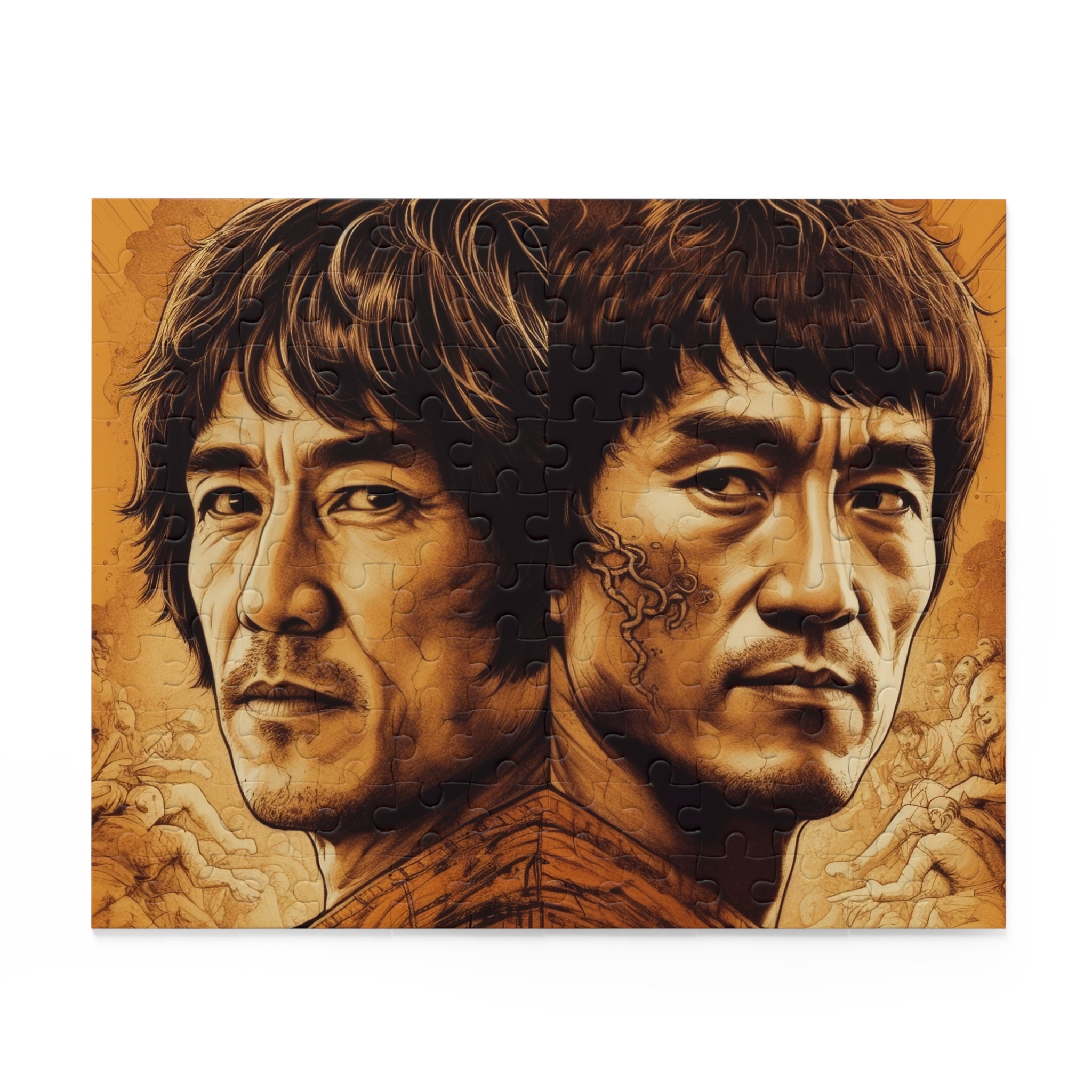 Bruce Lee Jigsaw Puzzle Ver. 2 - Etsy