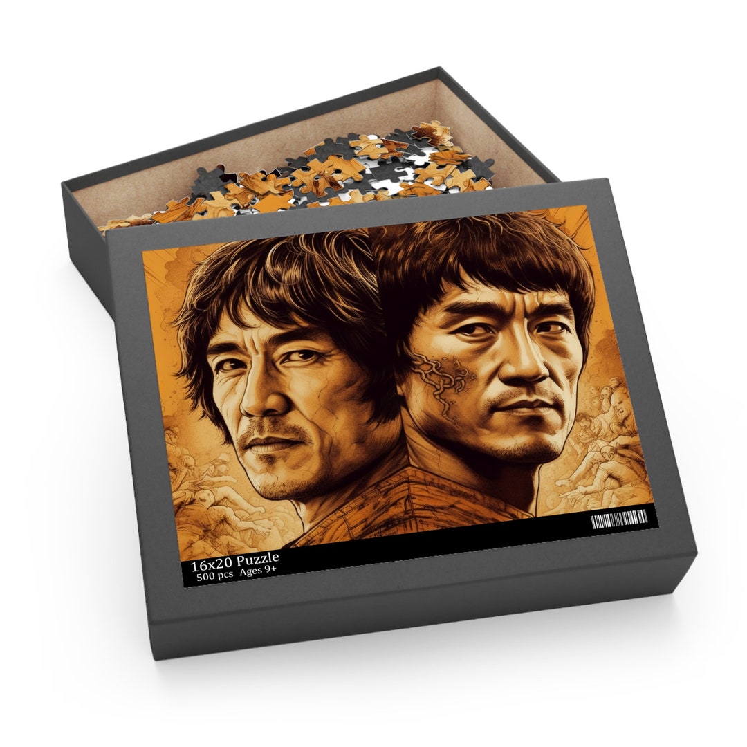 Bruce Lee Jigsaw Puzzle Ver. 2 - Etsy