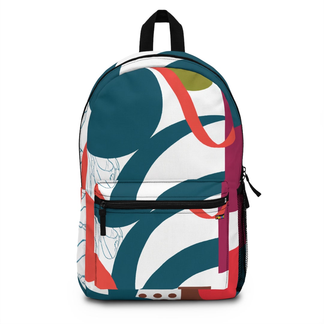 Geometric Symphony by Athena. Backpack - Etsy