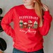 Peppermint Everything Christmas Coffee Sweatshirt / Gift for Christmas ...