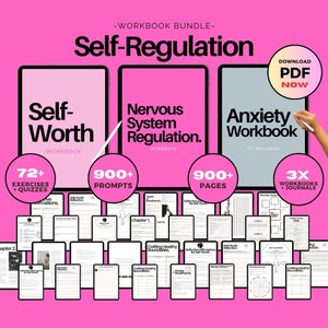 Self-regulation Bundle, Nervous System Regulation, Self Worth Booster ...