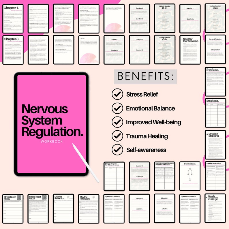 Self-regulation Bundle, Nervous System Regulation, Self Worth Booster ...