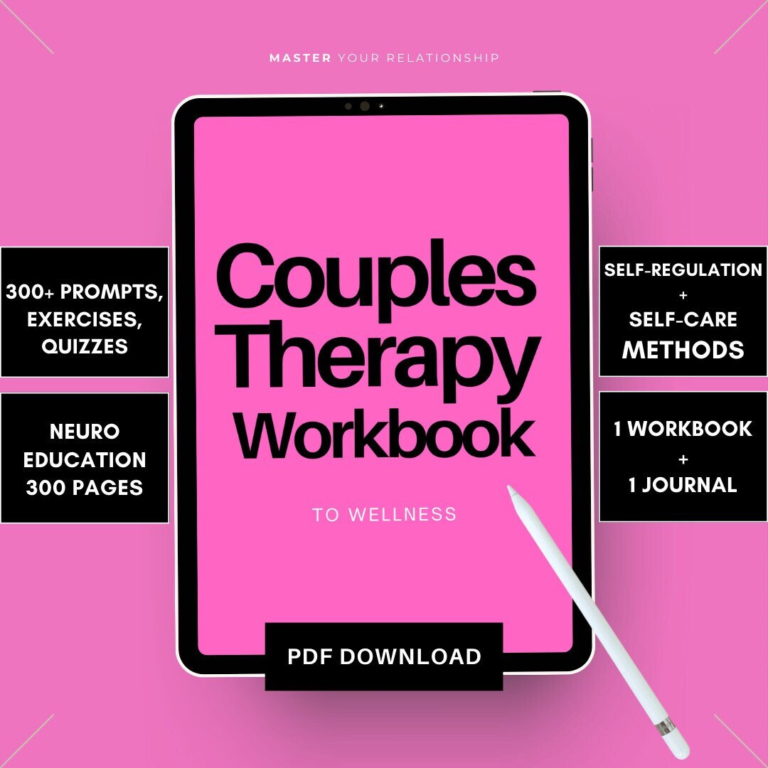 Couples Therapy Workbook: 300+ Prompts & Exercises (PDF Download) - Etsy