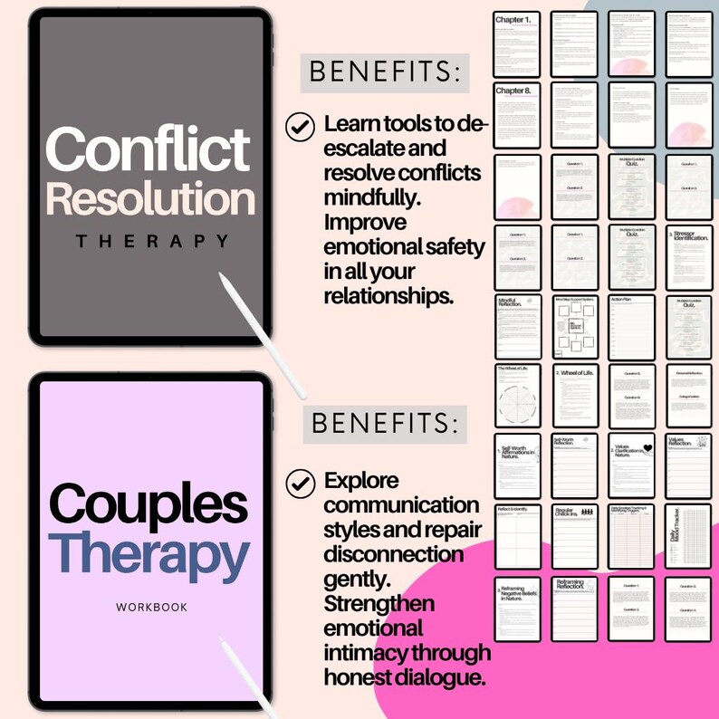 Communication Workbook & Worksheets Bundle: Nonviolent + Assertive ...