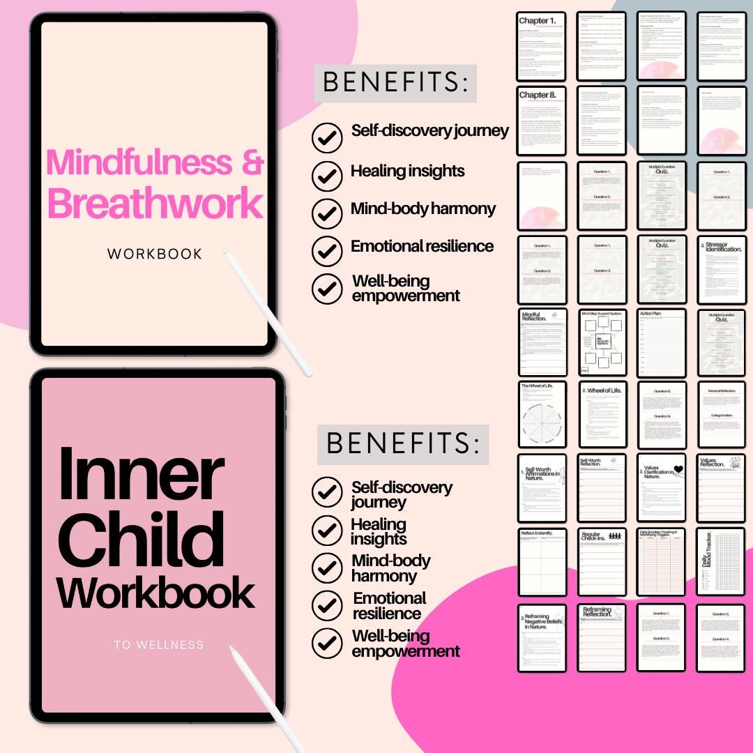 Gestalt Therapy Workbook Bundle, Gestalt Language Processing, Somatic ...