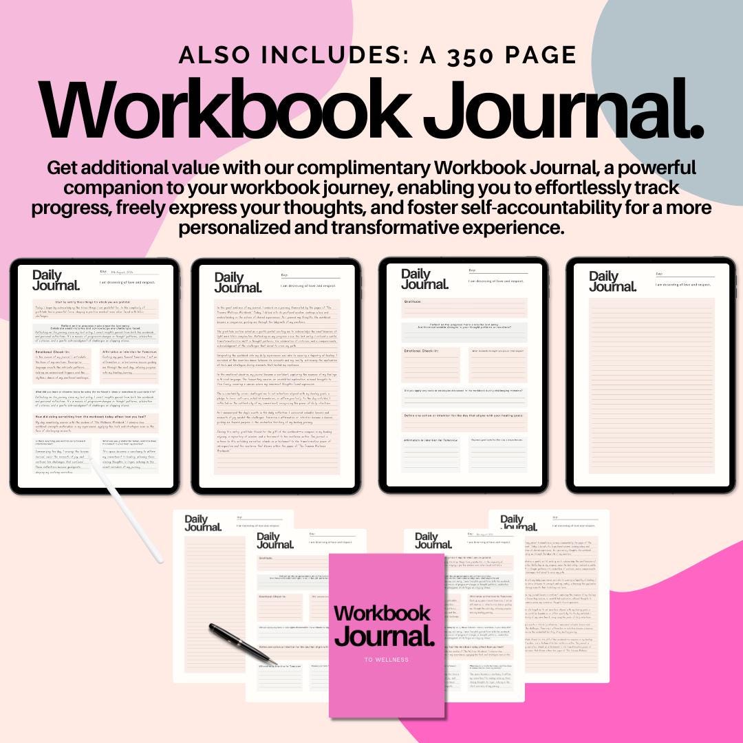 Narrative Therapy Workbook & Worksheet Bundle: Prompted Writing and ...