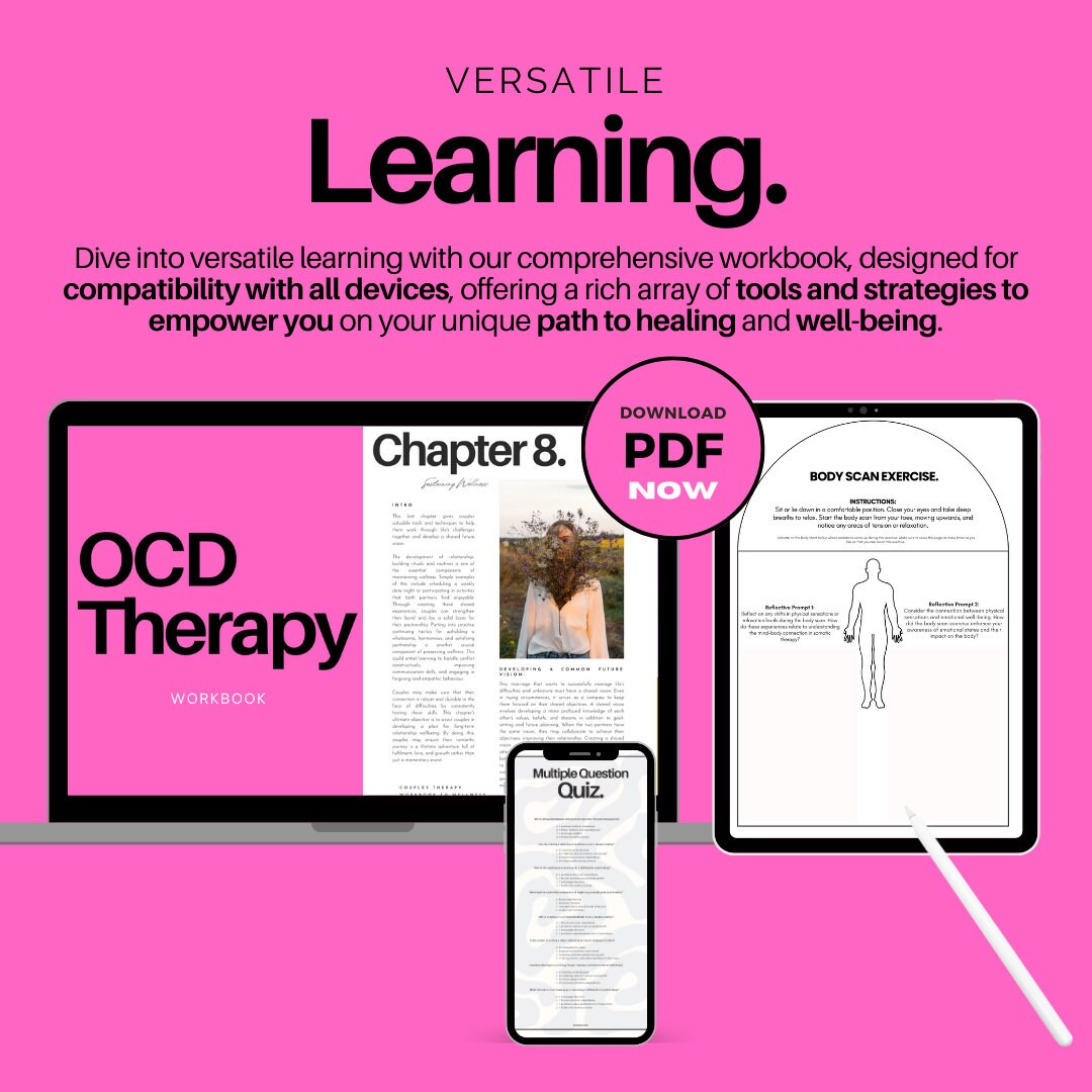 Ocd Workbook, Ocd Therapy, Cbt for Ocd Workbook, Erp Ocd, Ocd Awareness ...