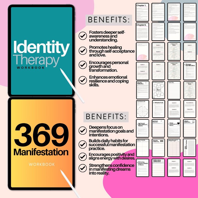Numerology Workbook Bundle: Charts, Readings & Identity Guide (digital ...