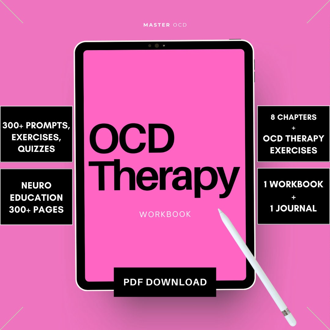 Ocd Workbook, Ocd Therapy, Cbt for Ocd Workbook, Erp Ocd, Ocd Awareness ...