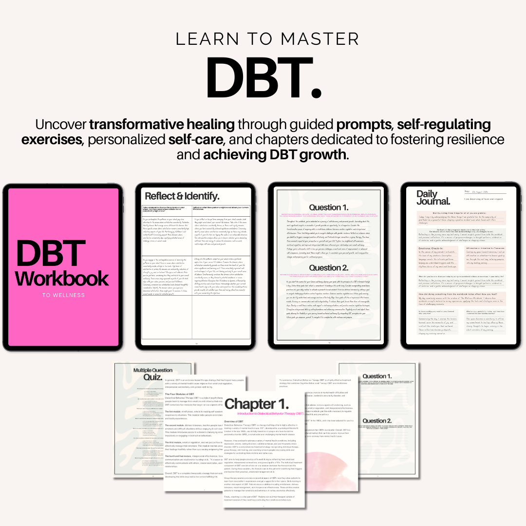 Dbt Workbook, Dbt Prints, Dbt Worksheets Adult, Dbt Skills Worksheet ...