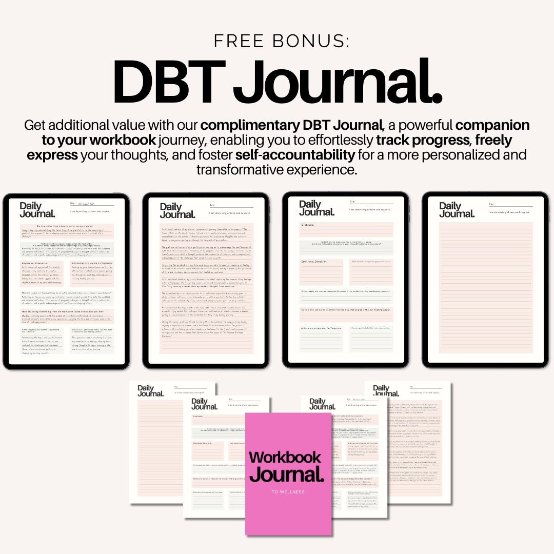 Dbt Workbook, Dbt Prints, Dbt Worksheets Adult, Dbt Skills Worksheet ...