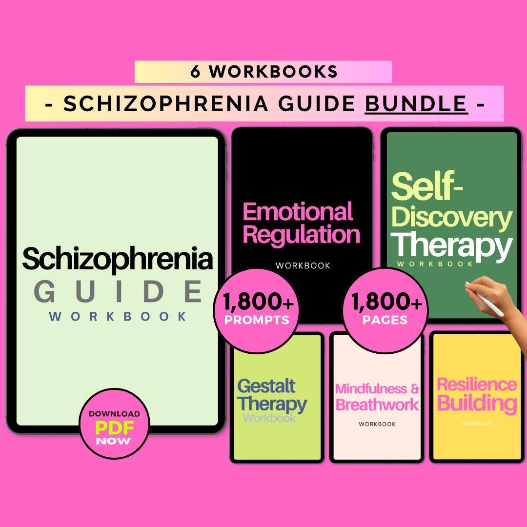 Schizophrenia Workbook, Schizophrenia Cheat Sheet, Schizophrenia ...