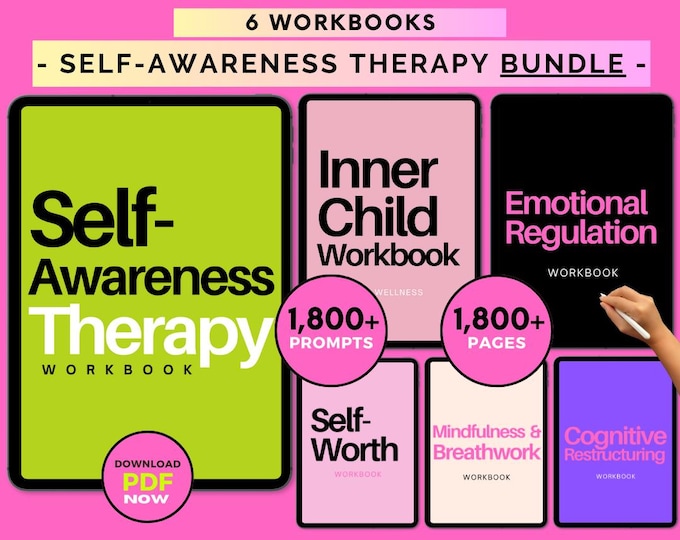 Self-awareness Workbook, Self Awareness Journal, Self Awareness Packet ...